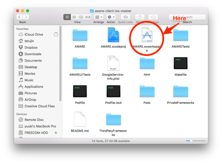 Introduction of AWARE iOS Client - AWARE